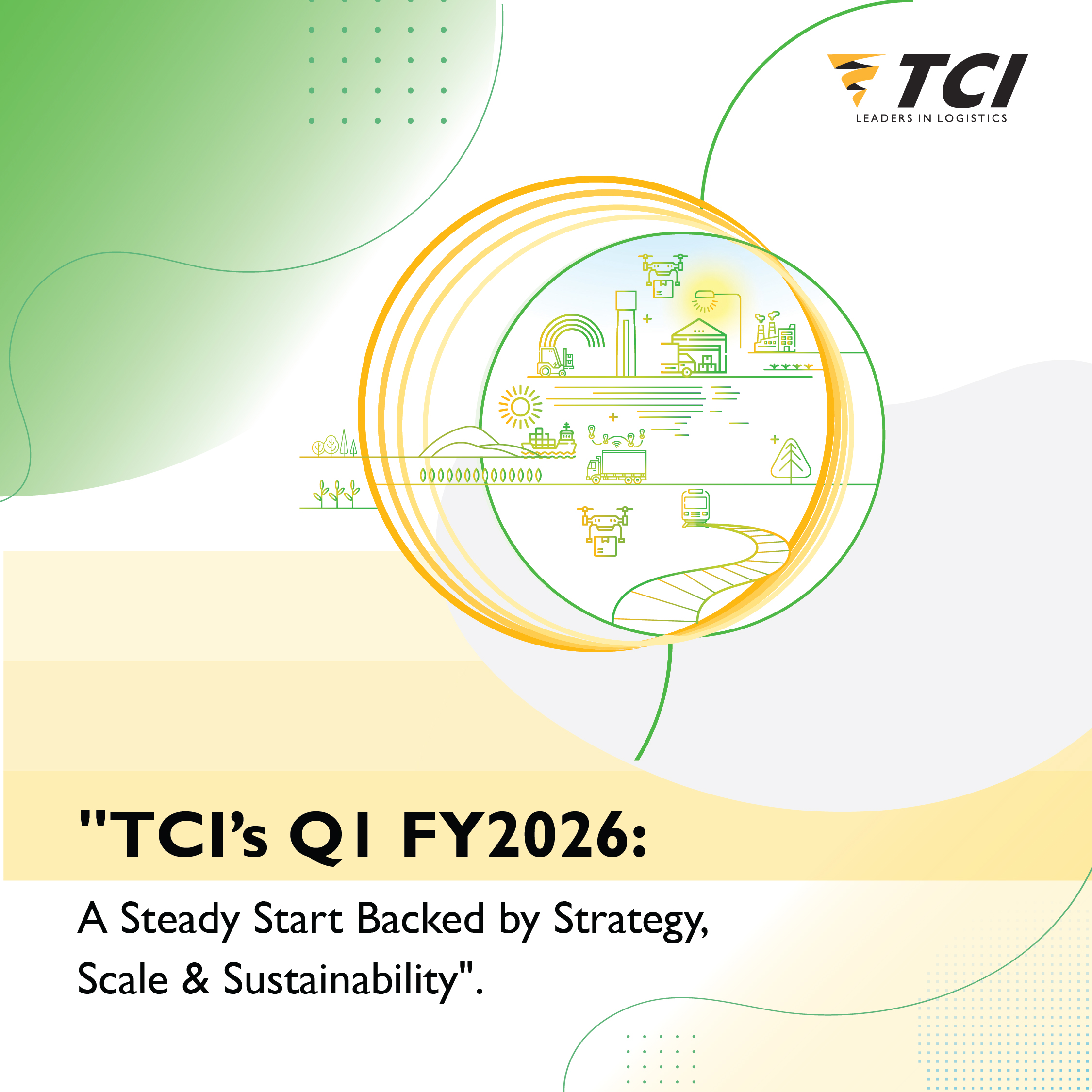 TCI’s Q1 FY2026: A Steady Start Backed by Strategy, Scale & Sustainability